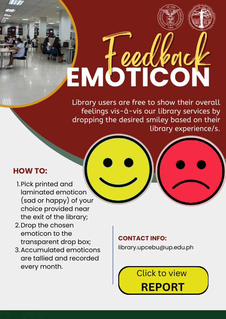 Emoticon User Feedback | University Library