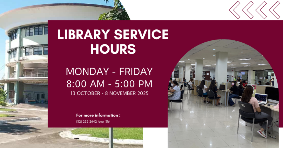 Library Service Advisory 2025-03 | University Library